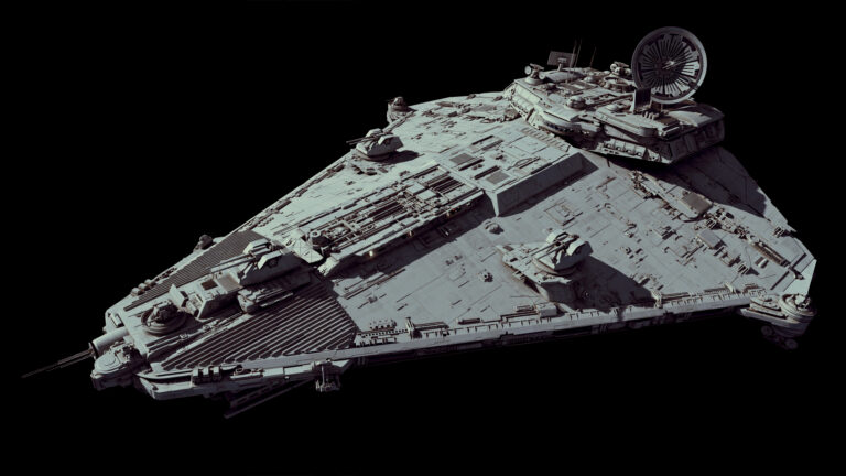 Vigil Class Star Corvette Redux 6692
